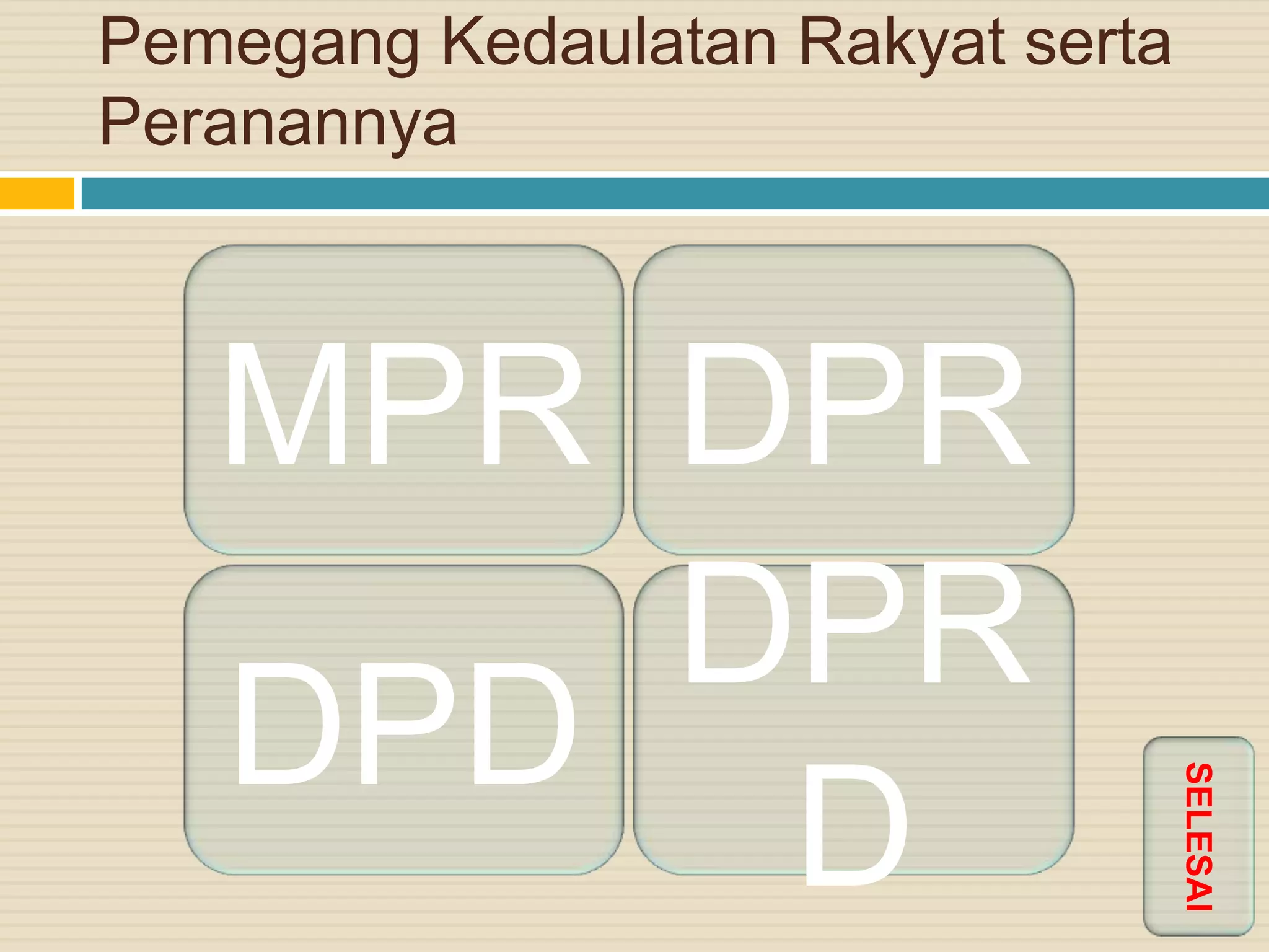 Teori kedaulatan rakyat | PPT