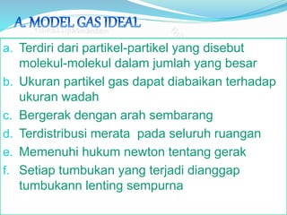 Teori kinetik gas | PPTX