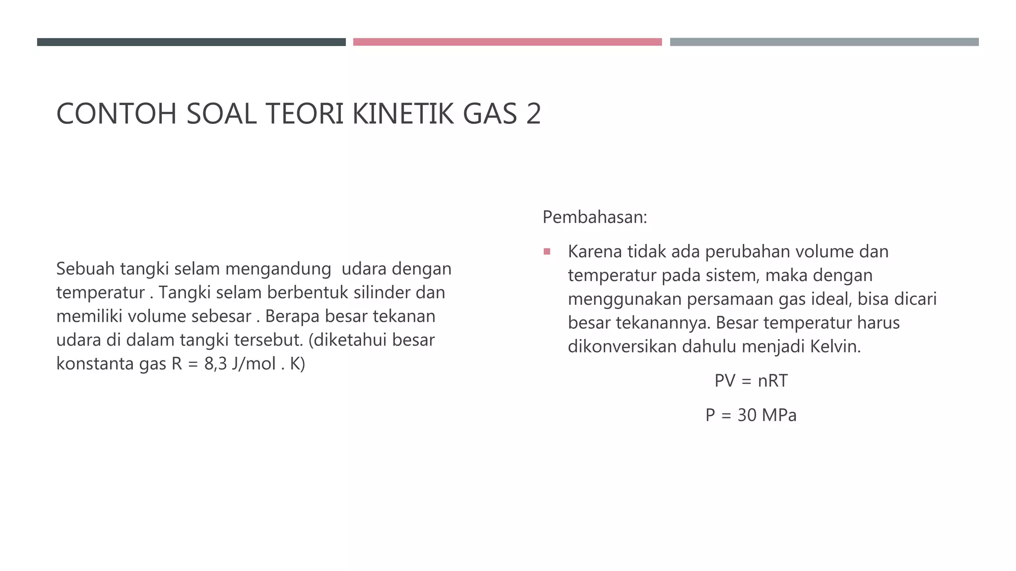 Teori kinetik gas part 1 | PPTX