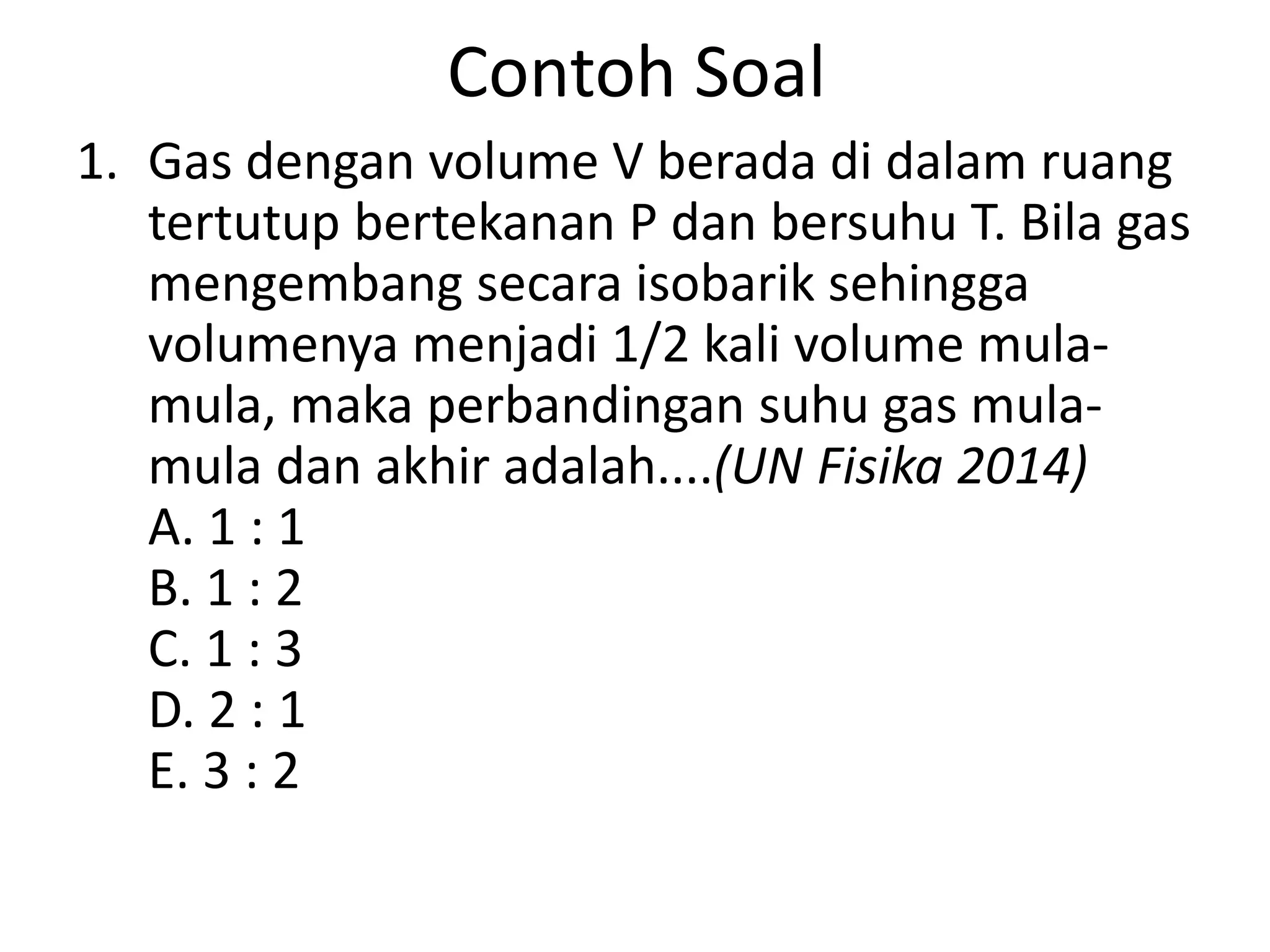 Teori kinetik gas Ideal [Fisika kelas 11 / Belajar Mandiri] | PPTX