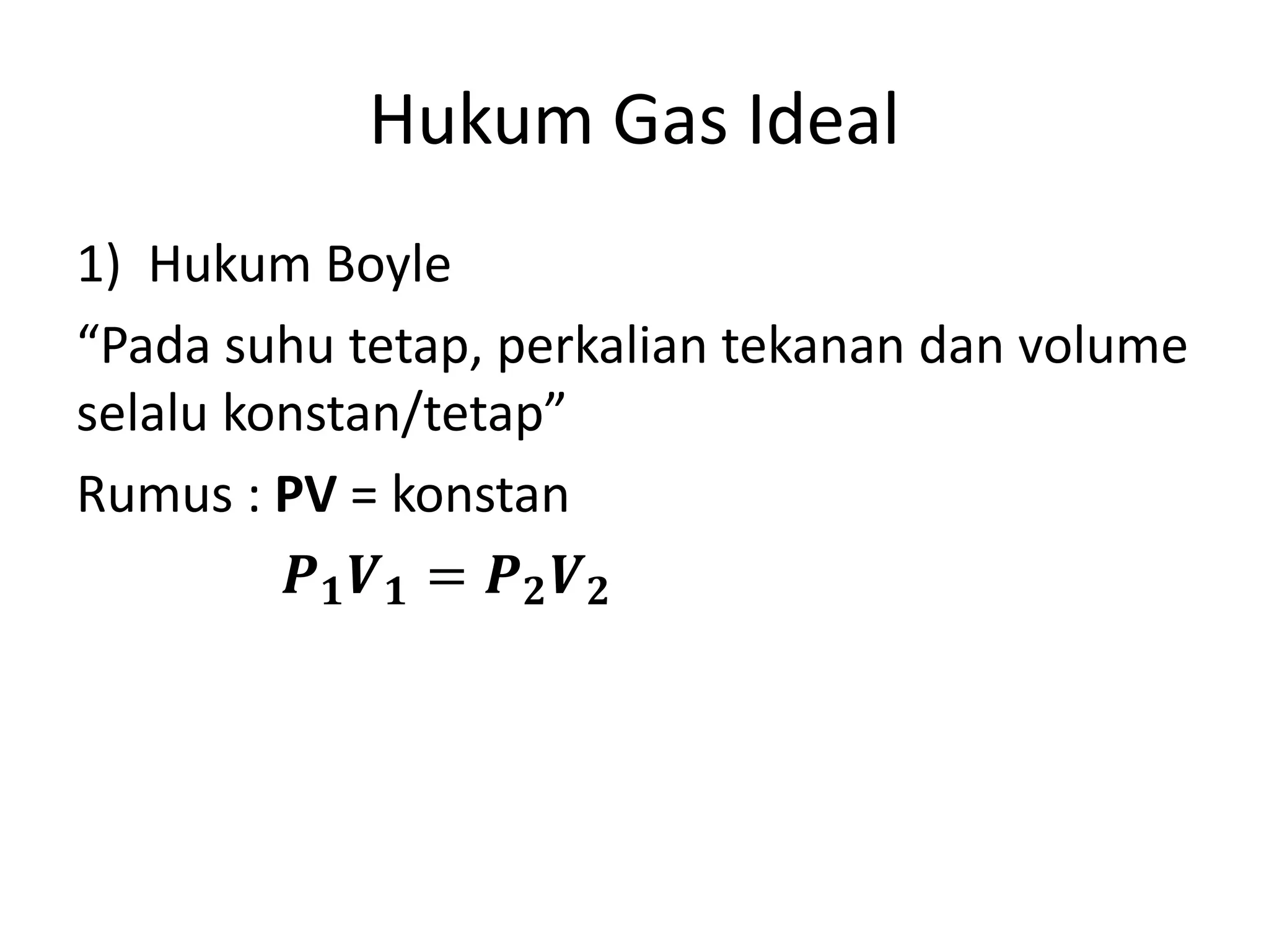 Teori kinetik gas Ideal [Fisika kelas 11 / Belajar Mandiri] | PPTX