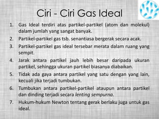 Teori Kinetik Gas | PPTX