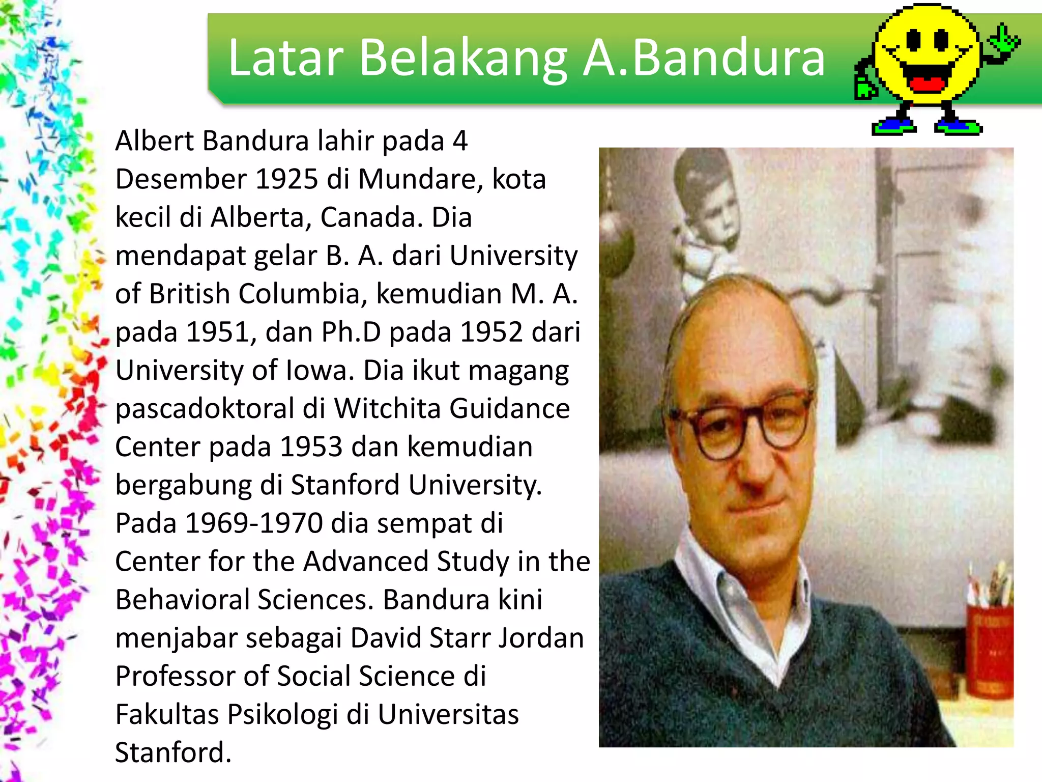 Teori Kognitif Sosial Albert Bandura | PPTX