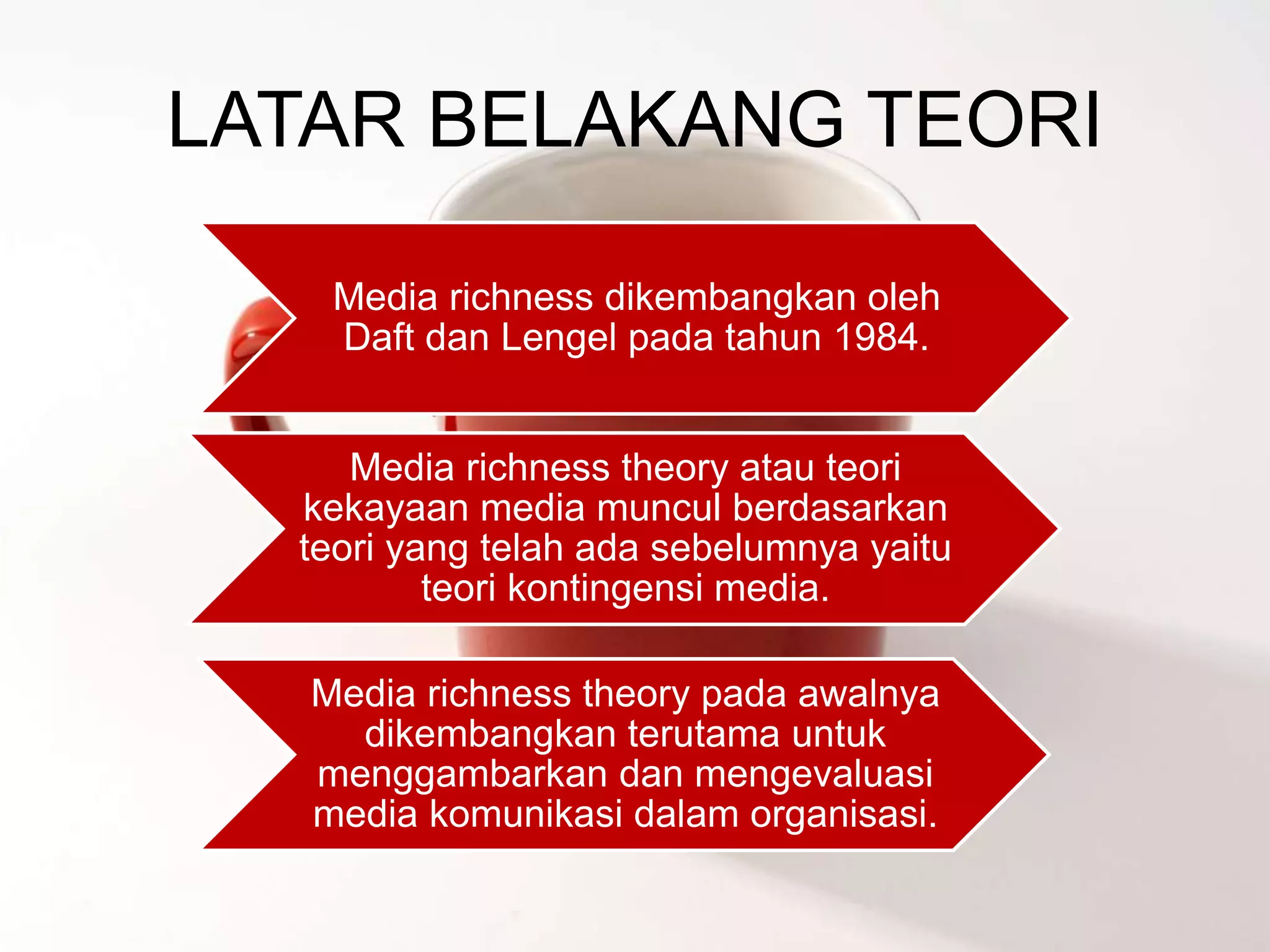 Media Richness Theory | PPTX