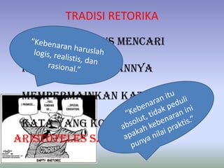 Teori Komunikasi- Retorika (the Rhetoric) | PPTX