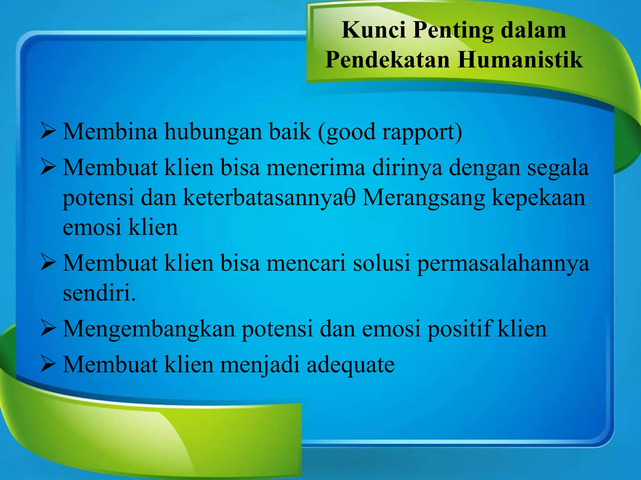 PENDEKATAN HUMANISTIK | PPTX