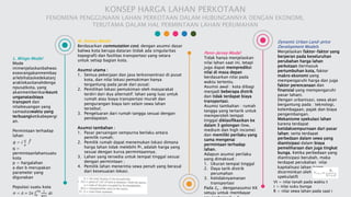 Teori konsep lahan | PPTX