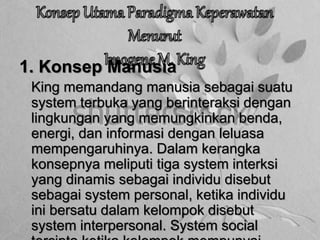 Teori konseptual Imogene M. King | PPTX