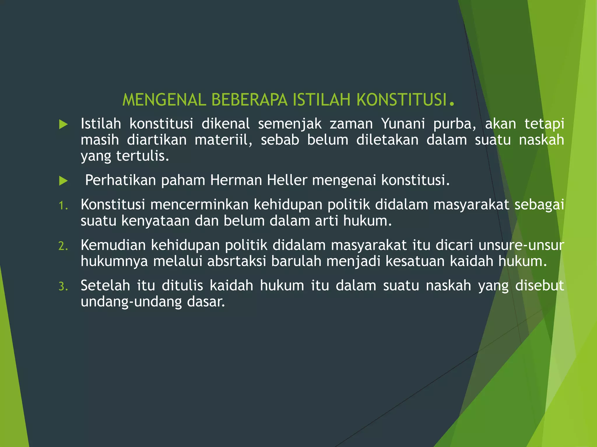 TEORI KONSTITUSI DAN NEGARA HUKUM | PDF