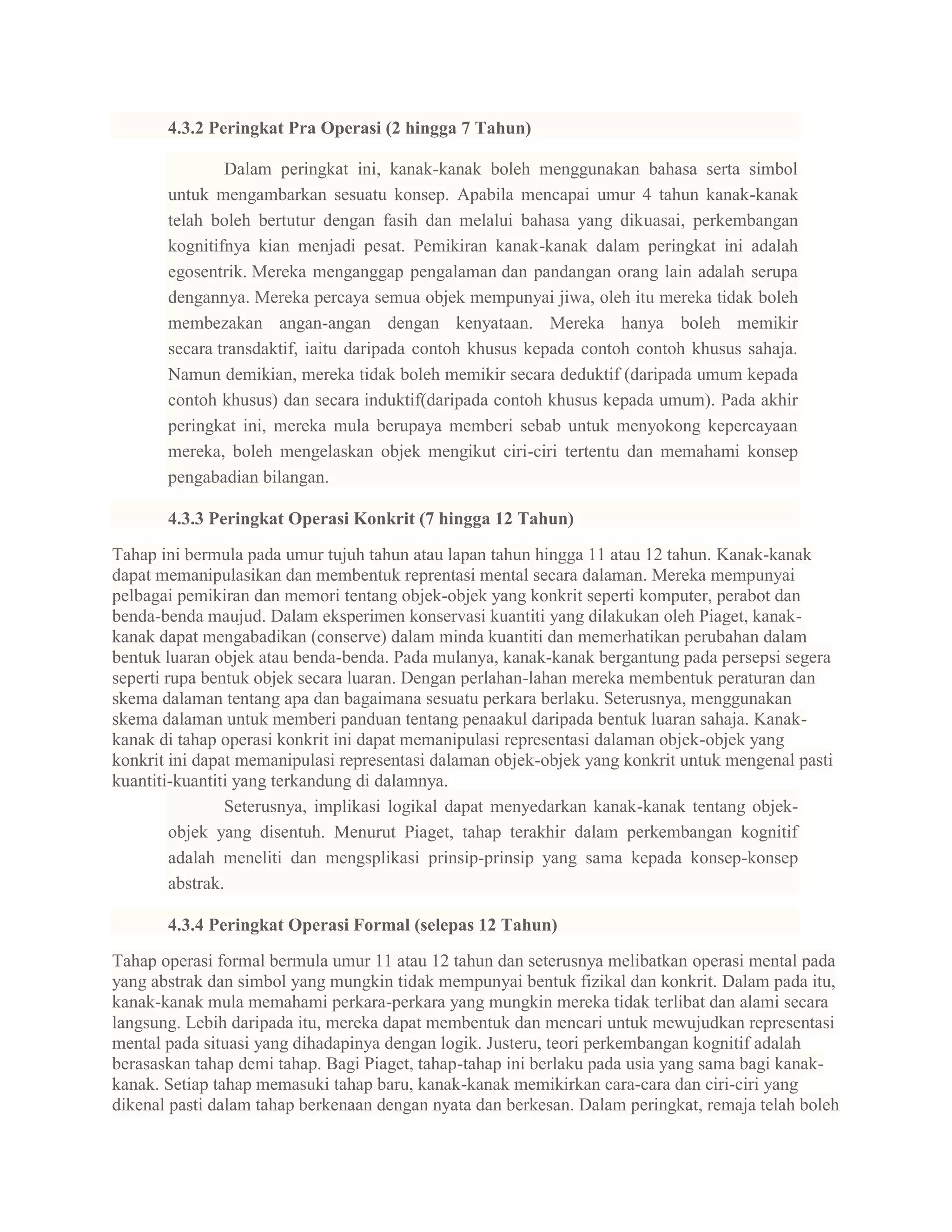 Teori konstruktivisme kognitif | DOCX