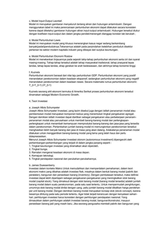 Teori konsumsi | DOCX