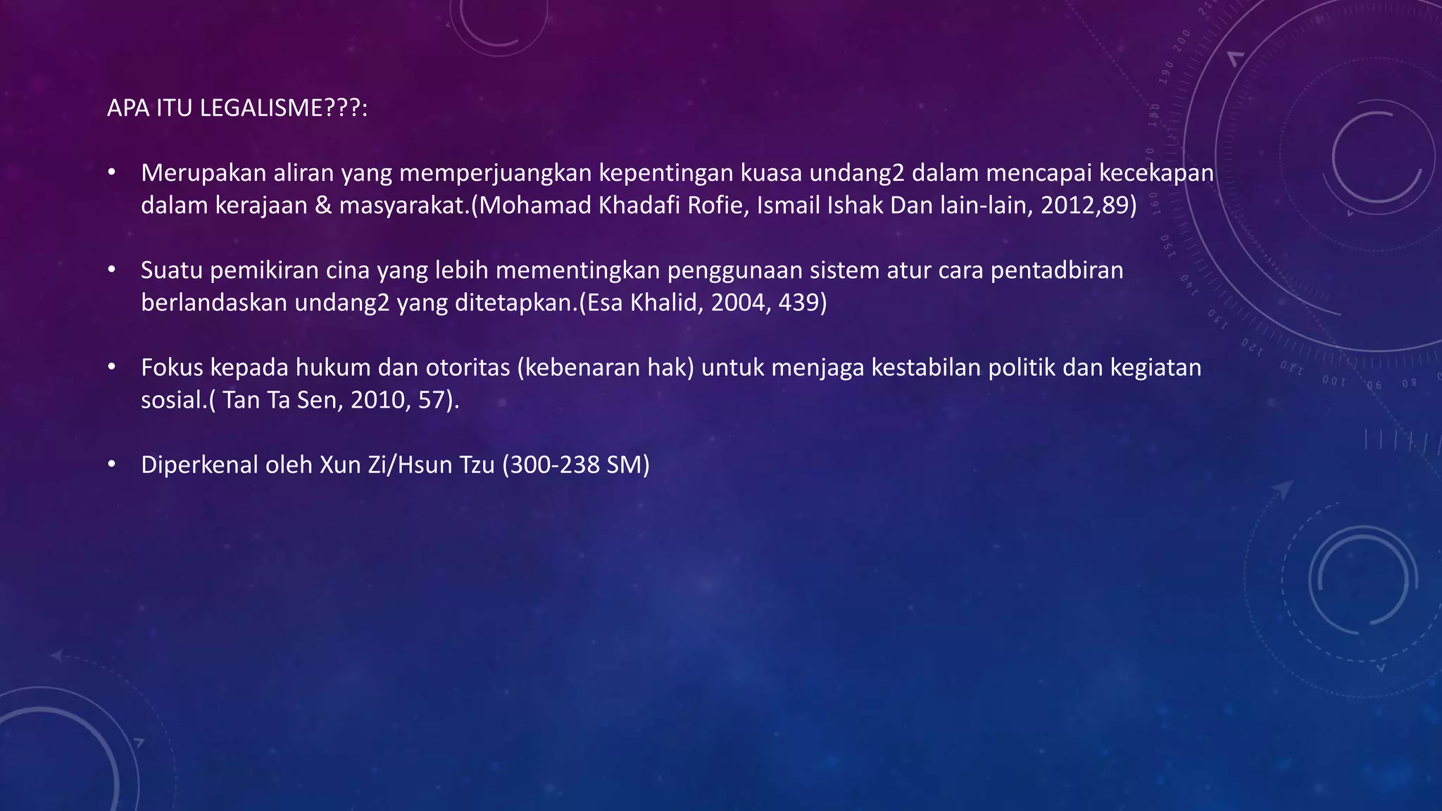 Ringkasan Teori legalisme | PPTX