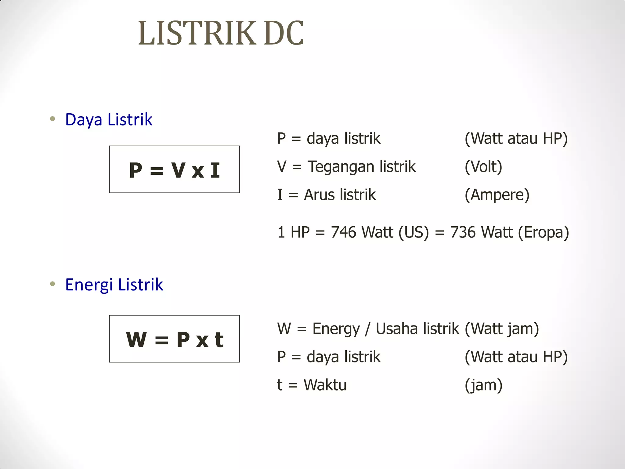 Teori listrik dasar | PDF