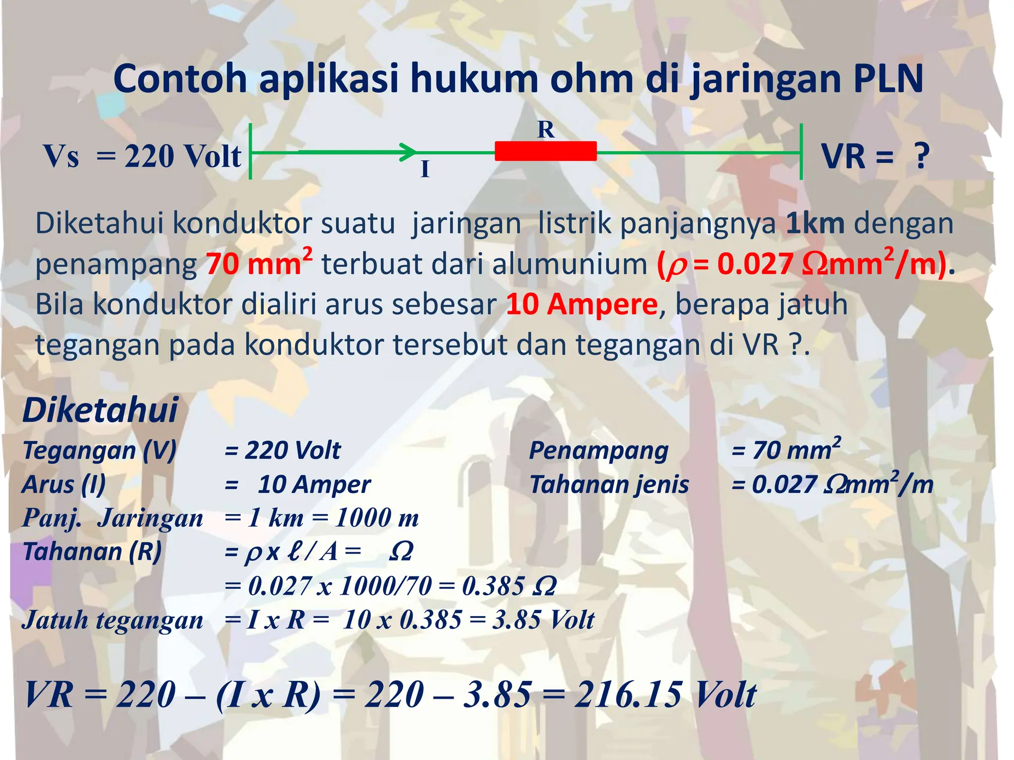 Teori_Listrik utilitas bangunan gedung pptx | PPTX