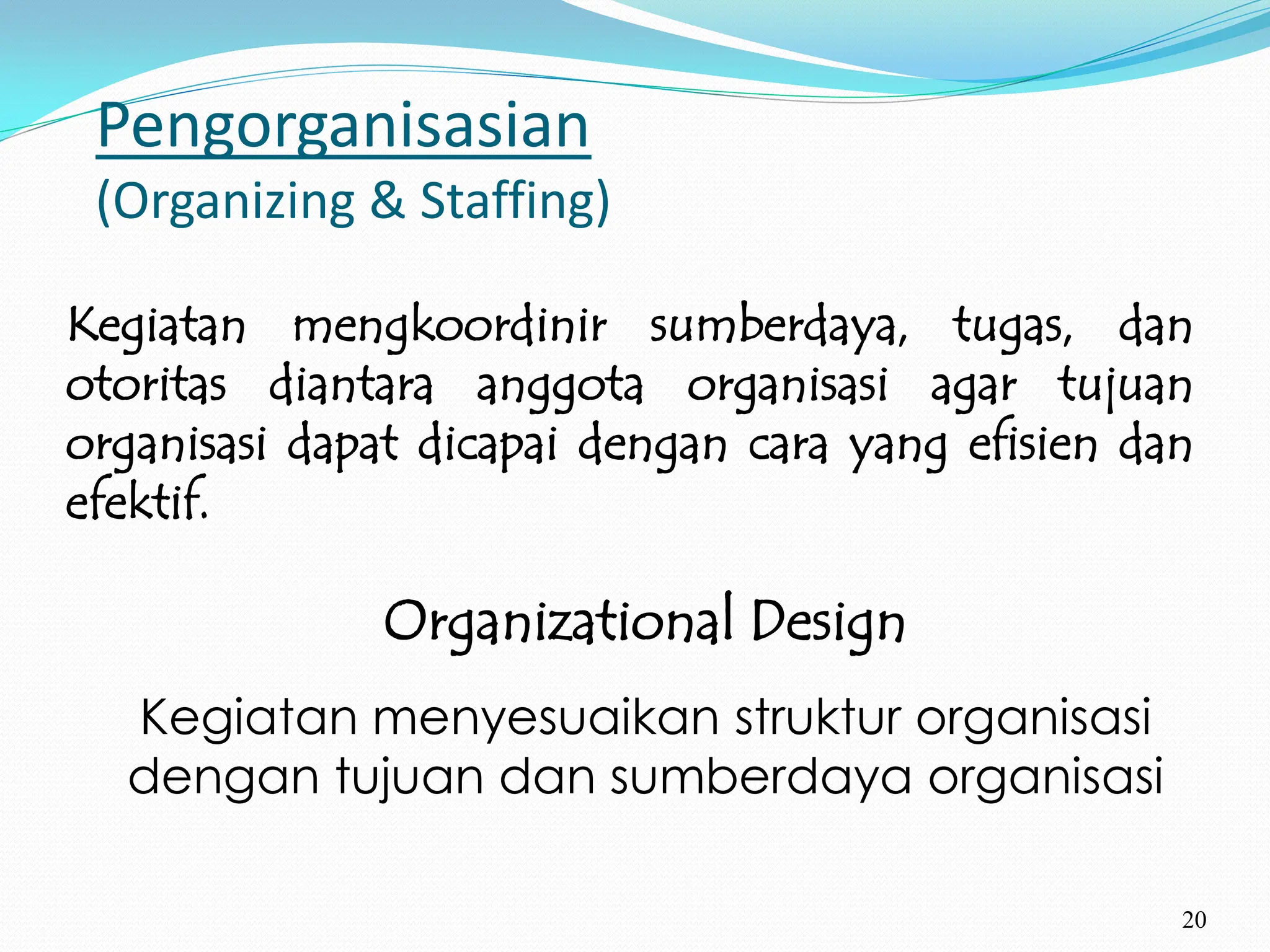 Teori Manajemen dan Organisasi bagi mahasiswa | PDF