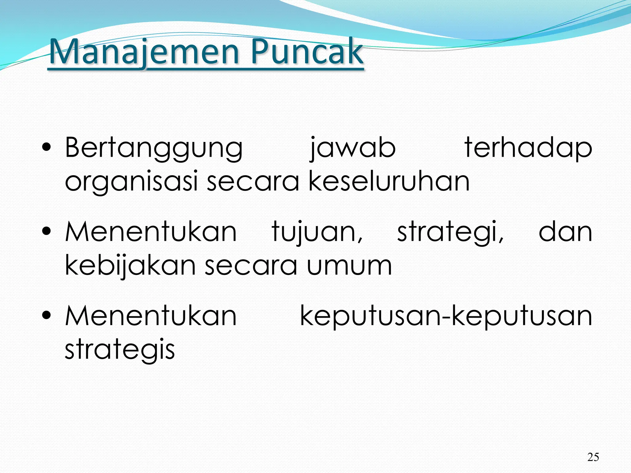 Teori Manajemen dan Organisasi bagi mahasiswa | PDF