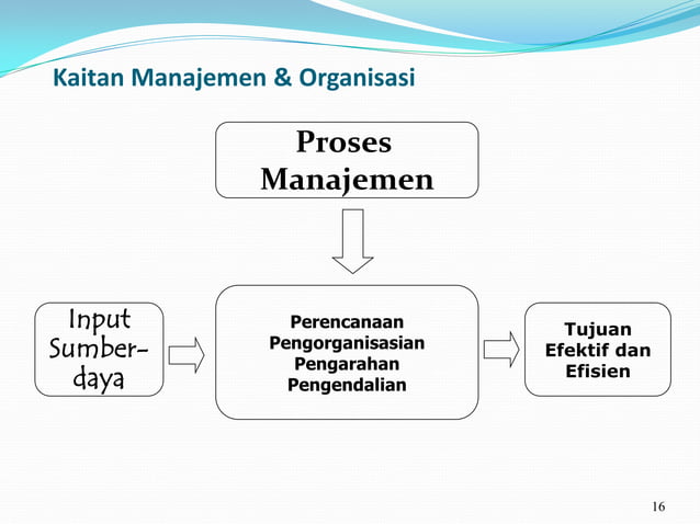 Teori Manajemen dan Organisasi bagi mahasiswa | PDF