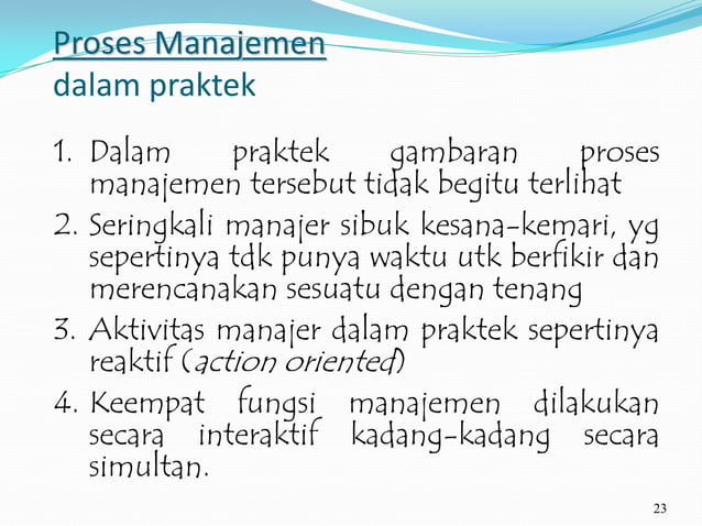 Teori Manajemen dan Organisasi bagi mahasiswa | PDF
