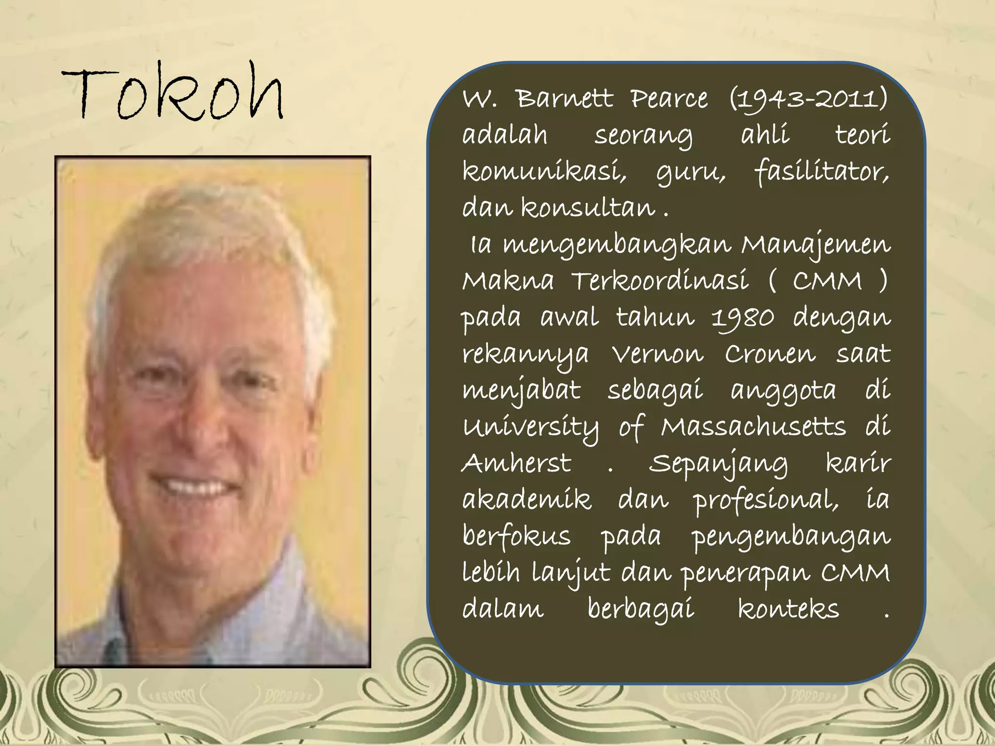 Coordinated Management of Meaning Theory | PPTX