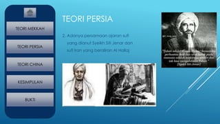 Teori masuknya islam | PPTX