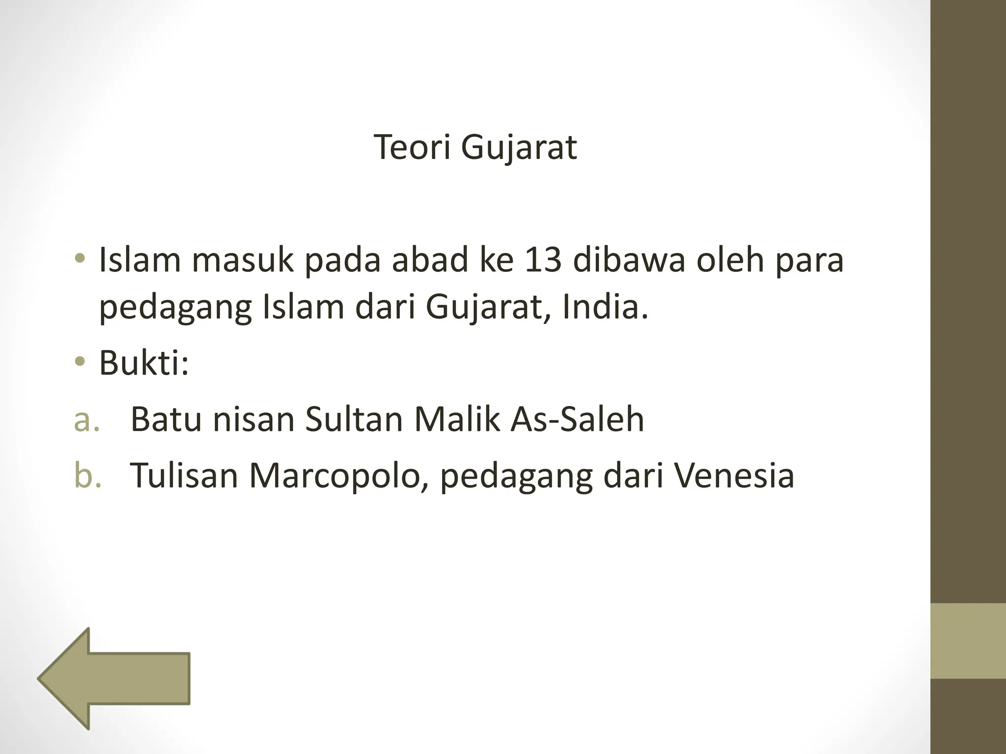 Teori Masuknya Islam di Nusantara dan saluran penyebaran agama ...