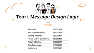 Materi Teori Message Desain Logic-Kel 1-D.pptx