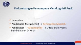 Teori metakognitif | PPT