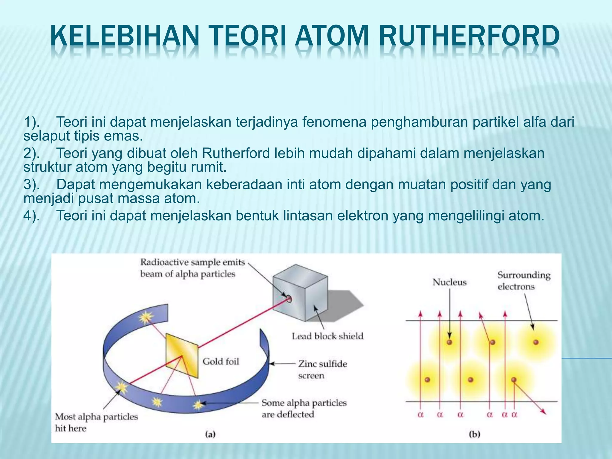 Teori Model Atom Rutherford (XII IPA 1) | PPTX
