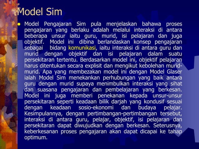 Teori & model p&p | PDF