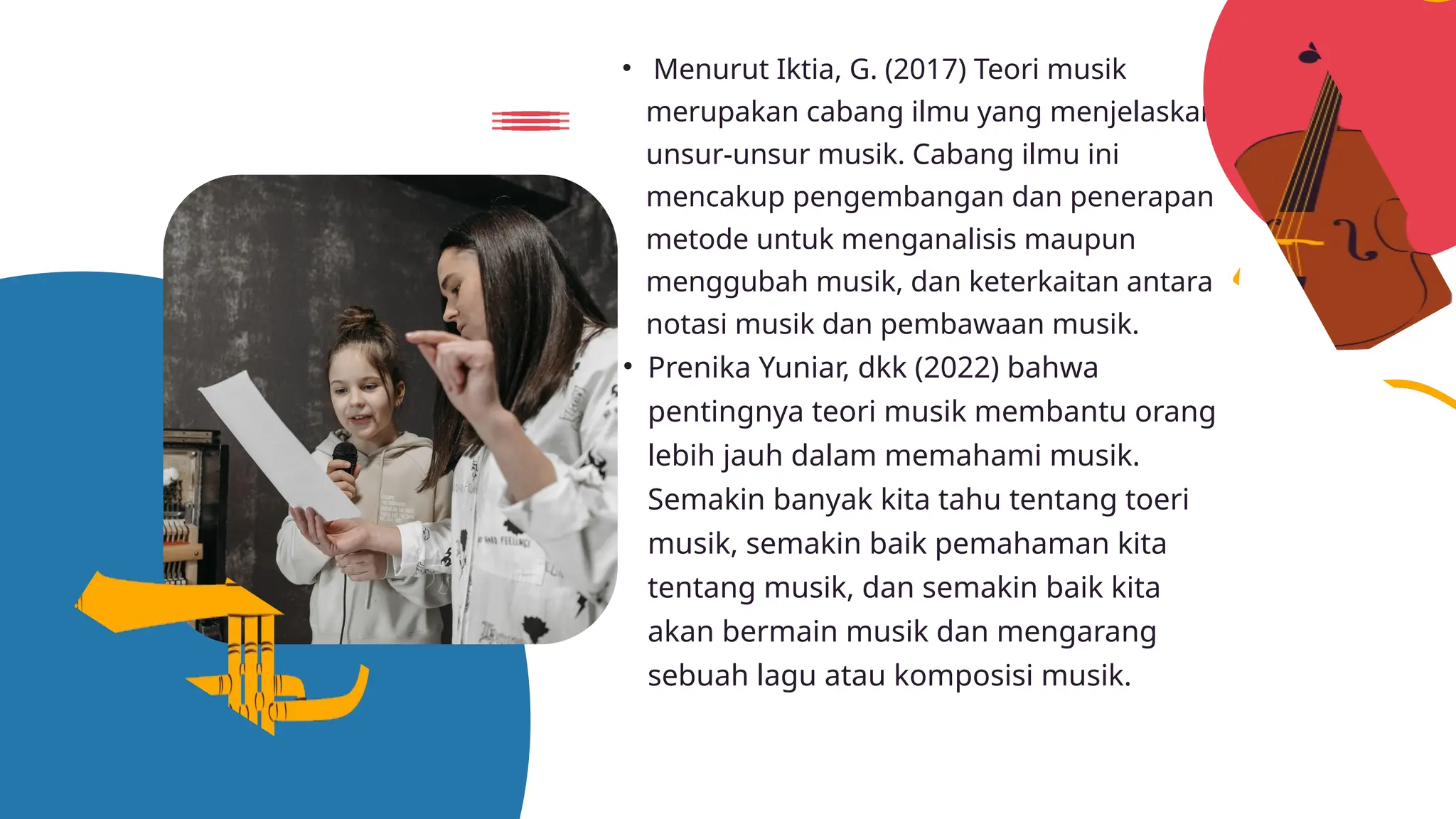 teori musik (pola ritme dan notasi. kelompok II PPt | PPTX