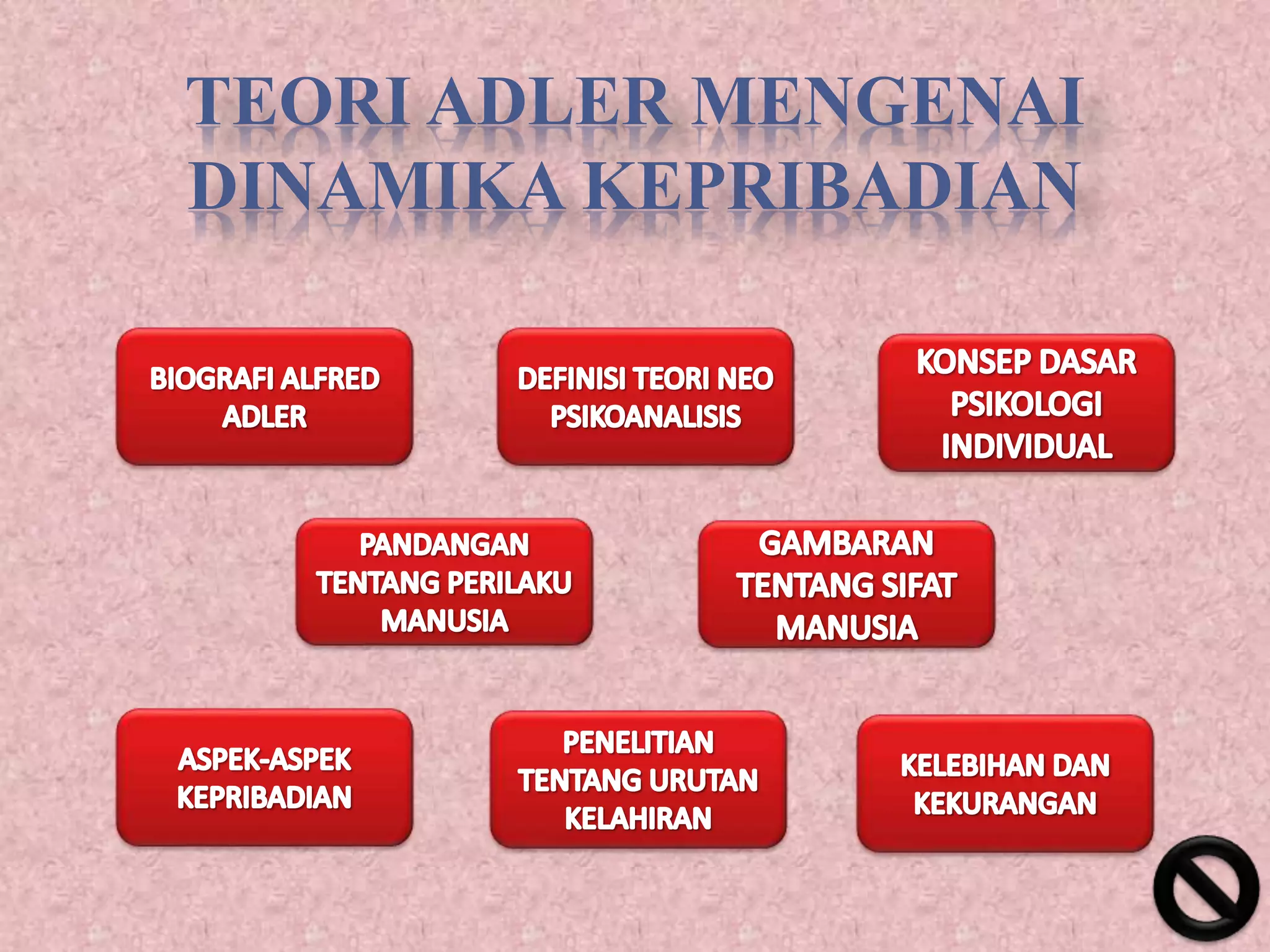Teori Neo Psikoanalisis (Alfred Adler) | PPTX