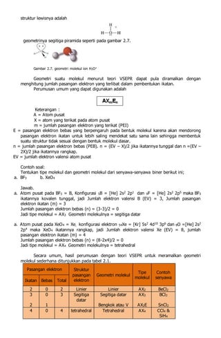 Teori pasangan elektron | DOCX
