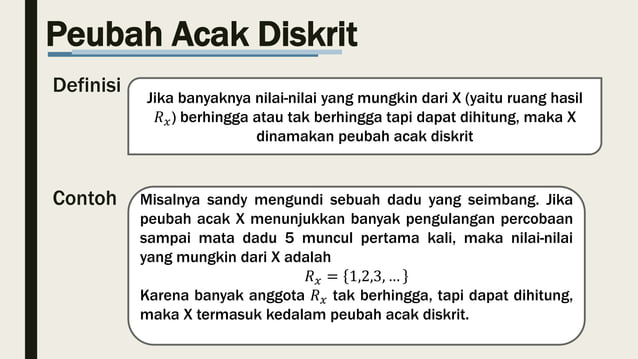 Teori Peluang (Distribusi Satu Peubah Acak).pptx