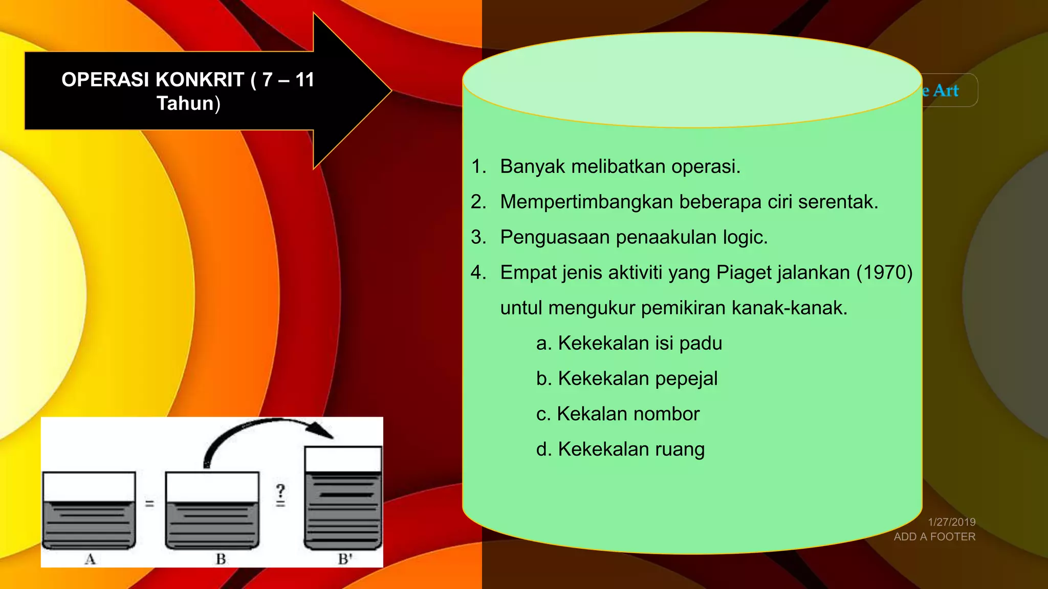 Jean piaget teori Kognitif | PPTX