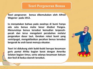 Teori pembentukan bumi | PPTX