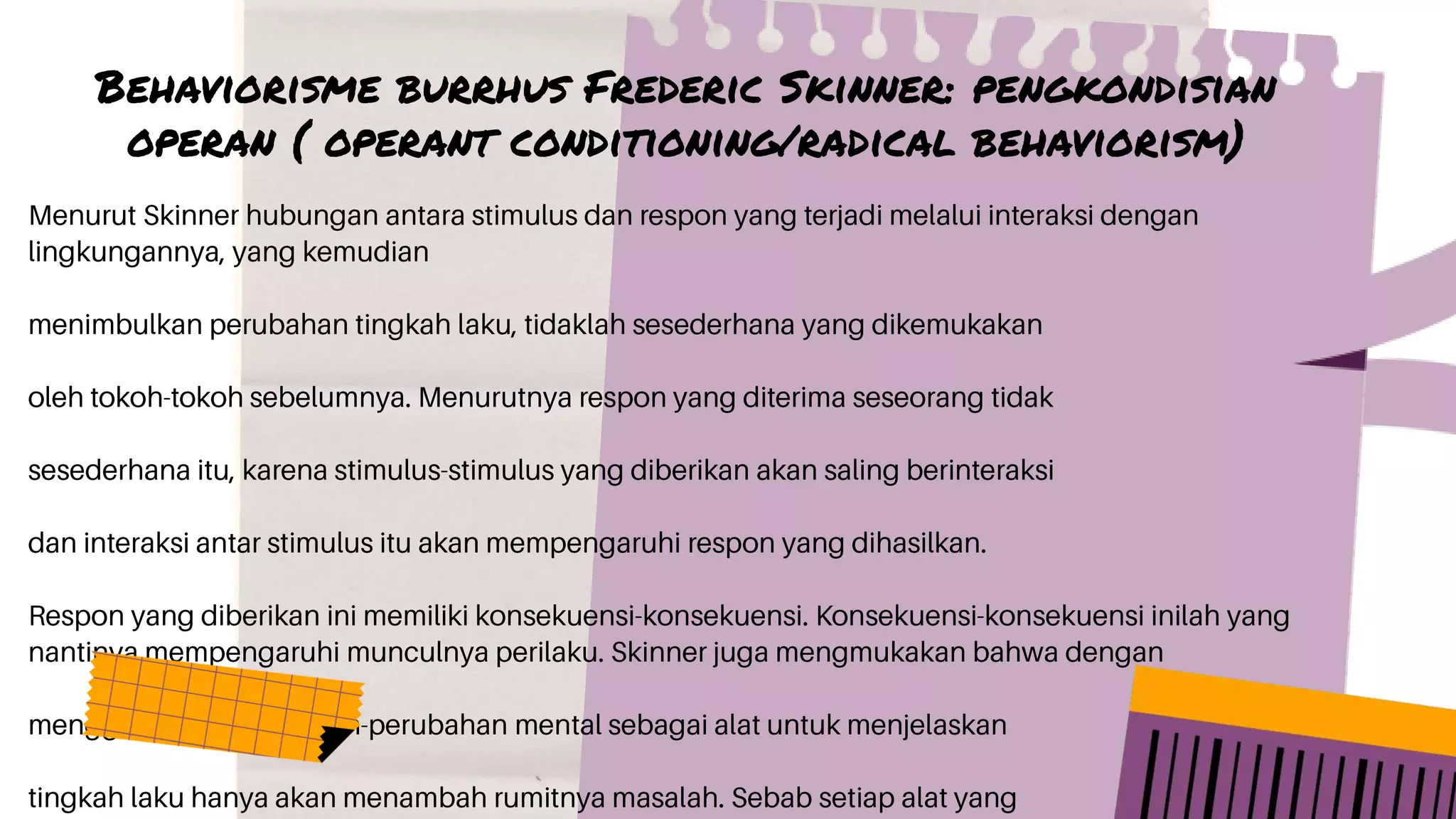 Teori pendidikan behaviorisme .pptx