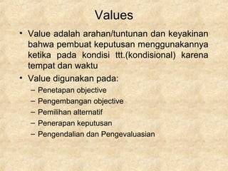 Teori Pengambilan Keputusan | PPT