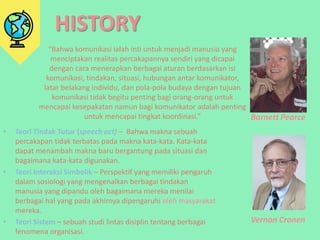 Teori pengelolaan makna | PPTX