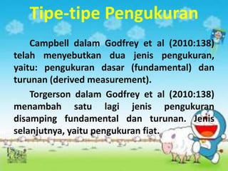 Teori Pengukuran | PPTX