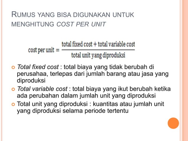 Teori perhitungan unit cost.pptx
