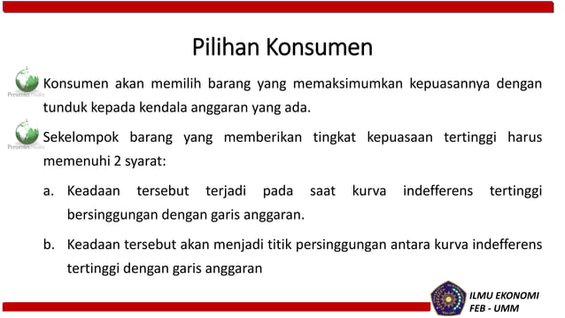 Teori perilaku konsumen | PPTX
