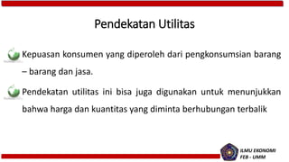 Teori perilaku konsumen | PPTX