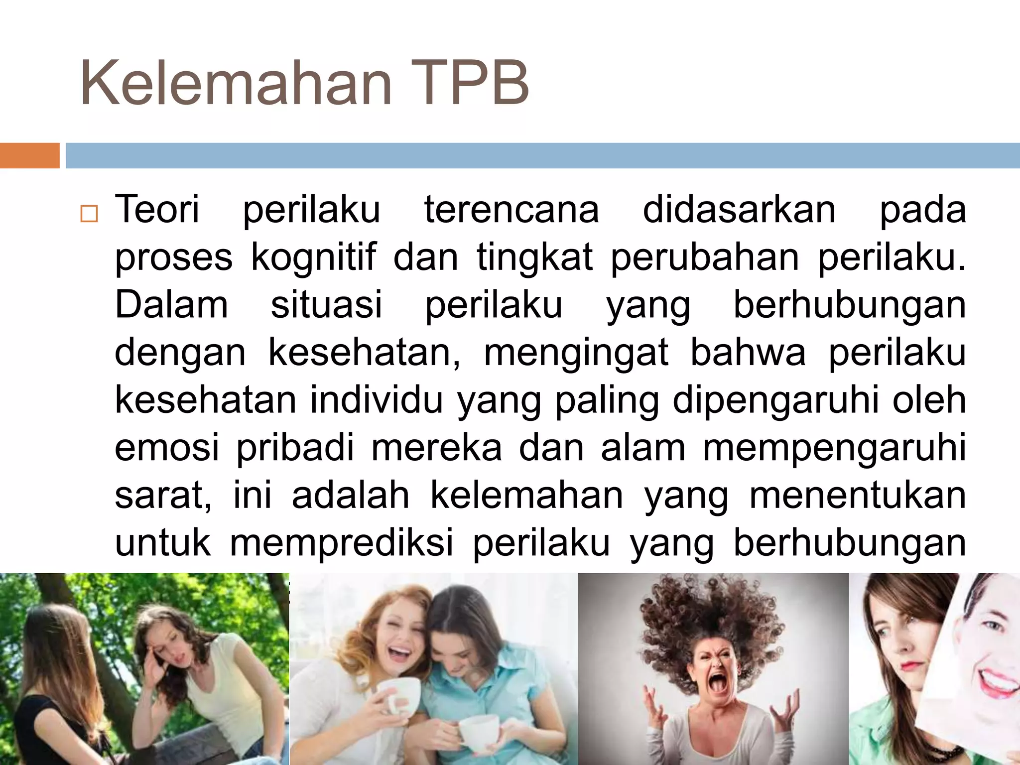 Teori perilaku terencana | PPTX
