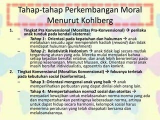 Teori perkembangan moral | PPTX