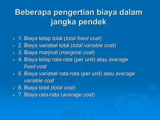 Teori Produksi 001 mata kuliah teori ekonomi mikro.ppt