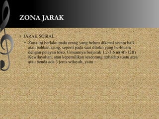 Teori proksemik | PPTX