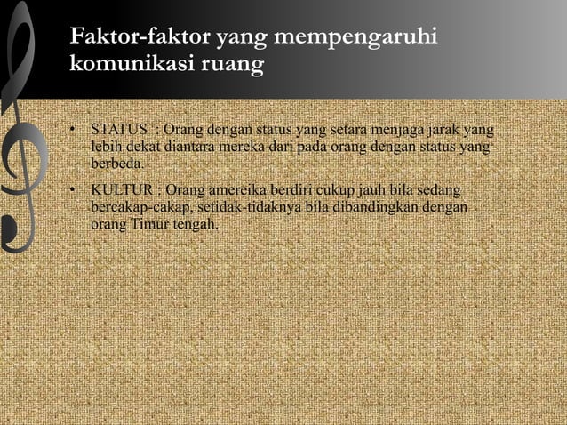 Teori proksemik | PPTX