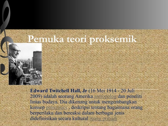 Teori proksemik | PPTX