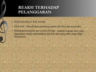 Teori proksemik | PPTX