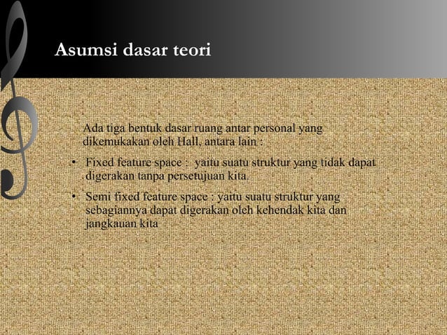 Teori proksemik | PPTX